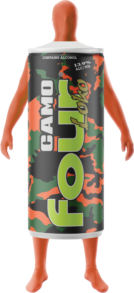 2025 Four Loko Camo Can Costume – Four Loko Shop