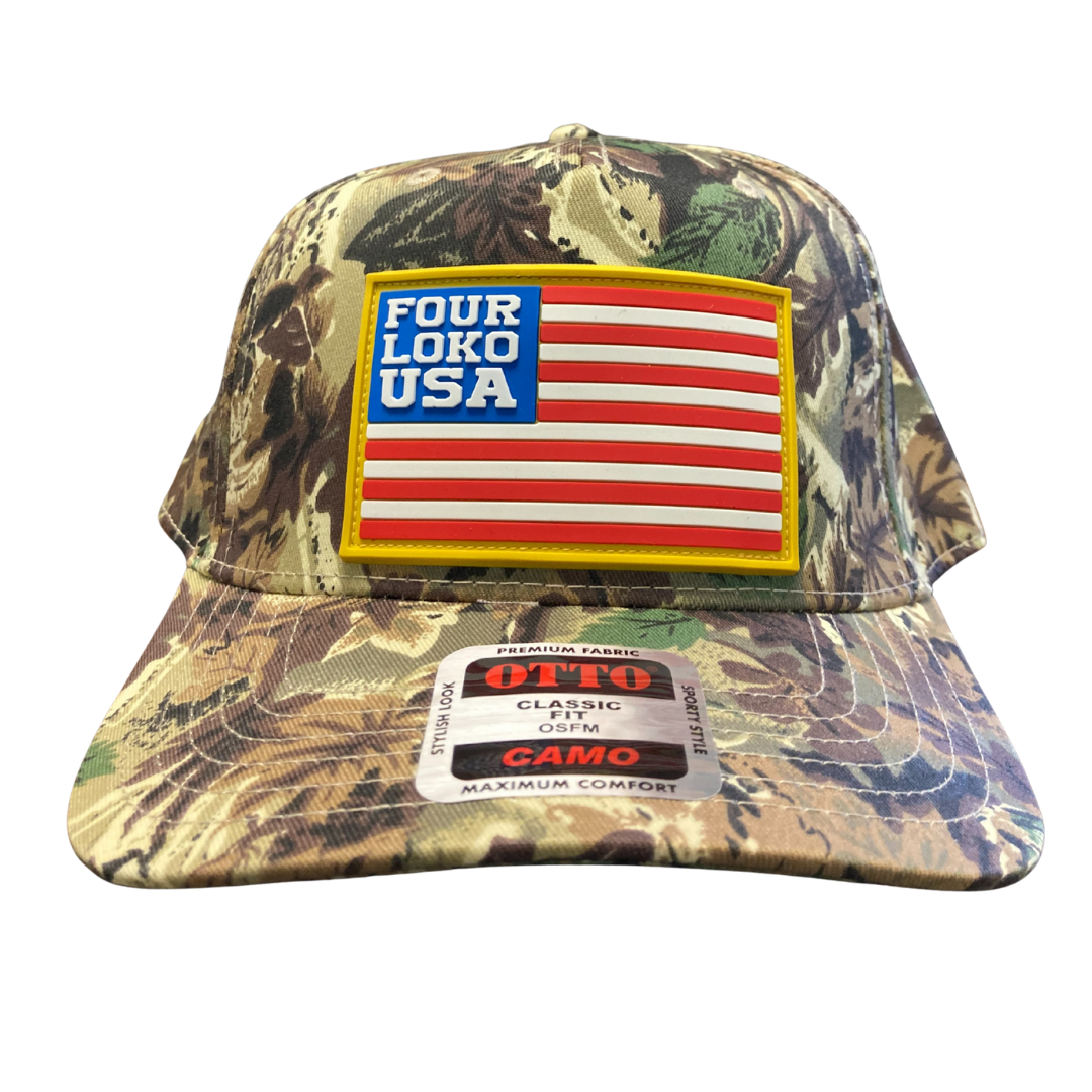 Four Loko USA Camo Hat – Four Loko Shop
